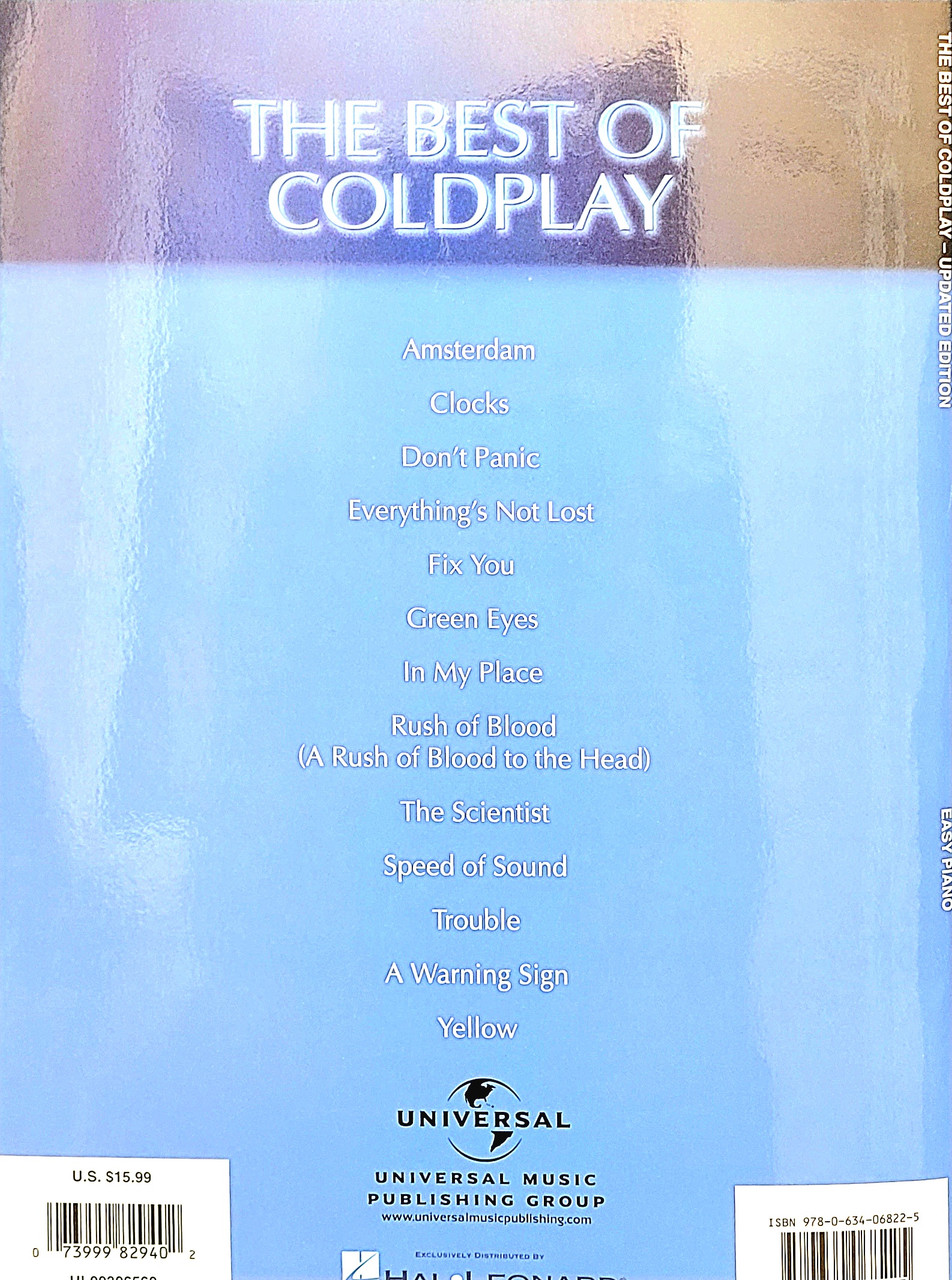 The Best of Cold Play - Easy Piano edition - Piano Gallery