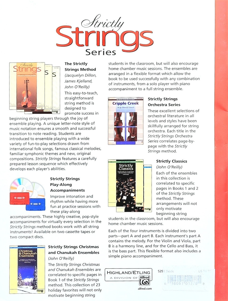 USED BOOK - Strictly Strings Violin Book 1 - Piano Gallery