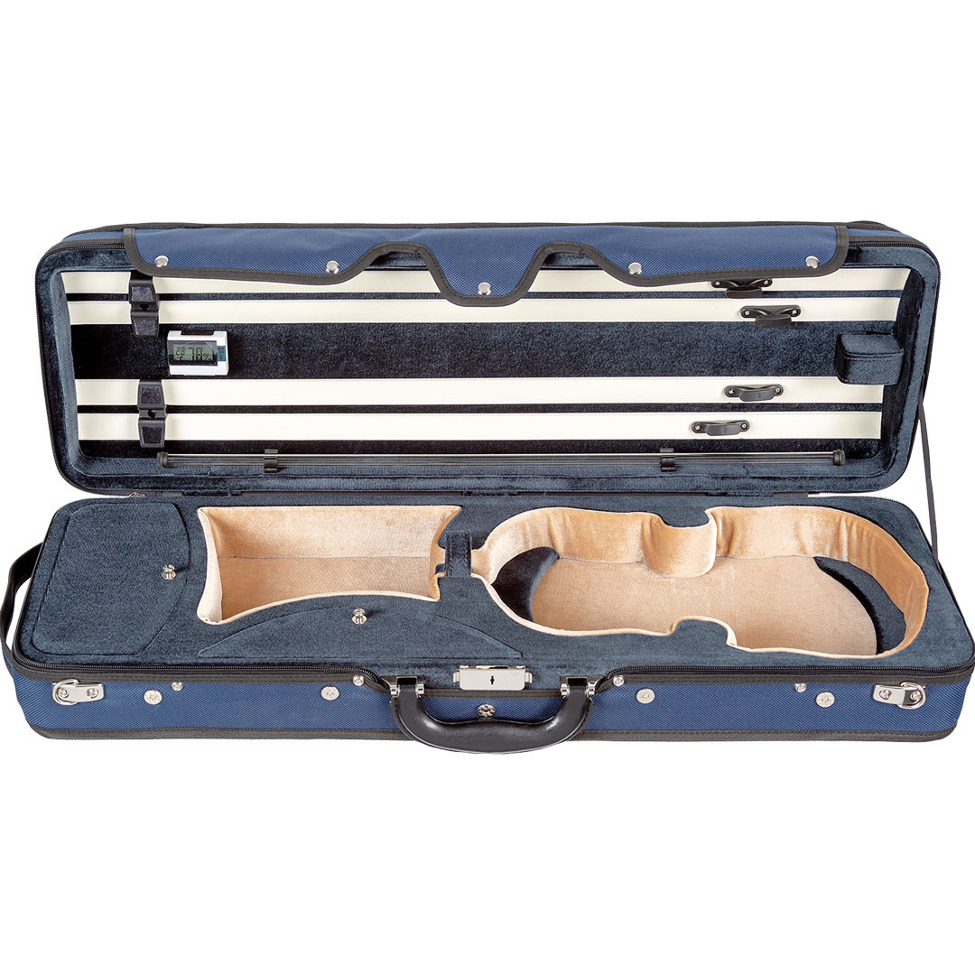 blue violin case