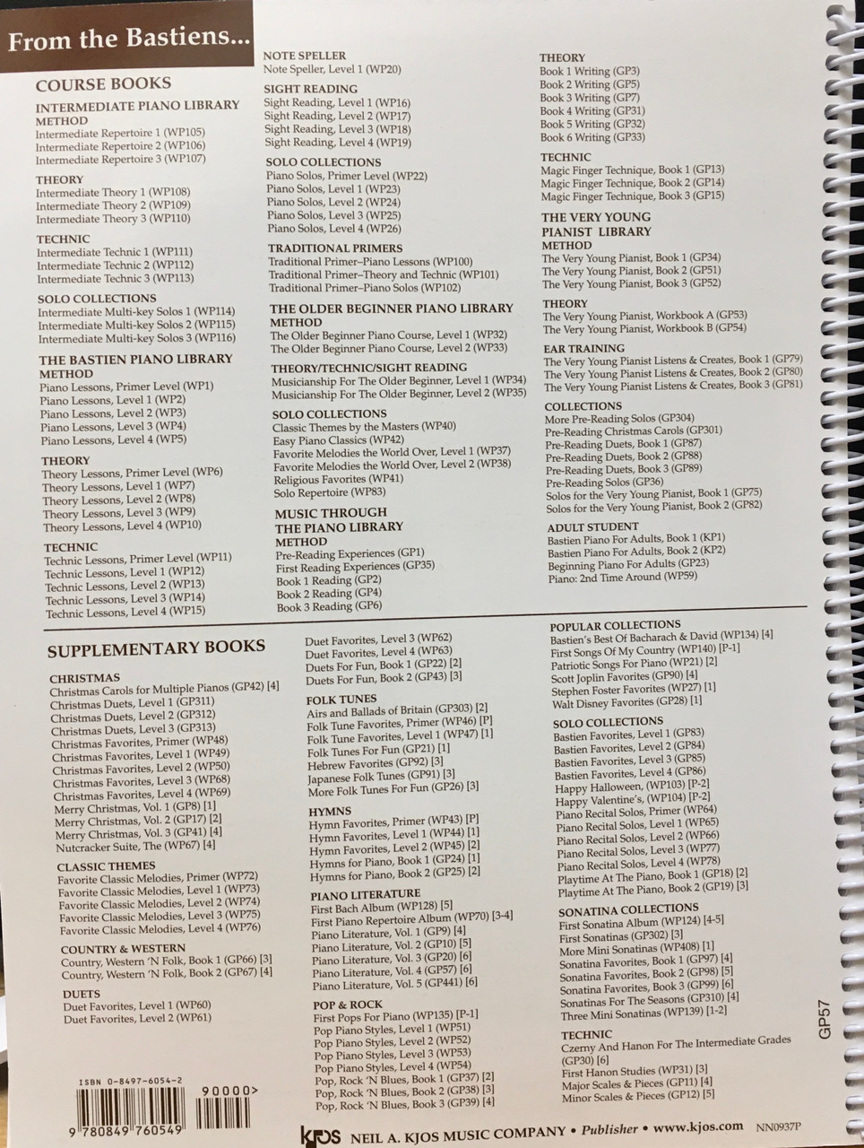 Piano Literature - Vol 4 - Early Advanced Grades - Piano Gallery