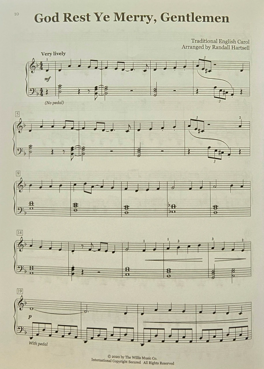 Christmas Creations - Intermediate Piano - Piano Gallery
