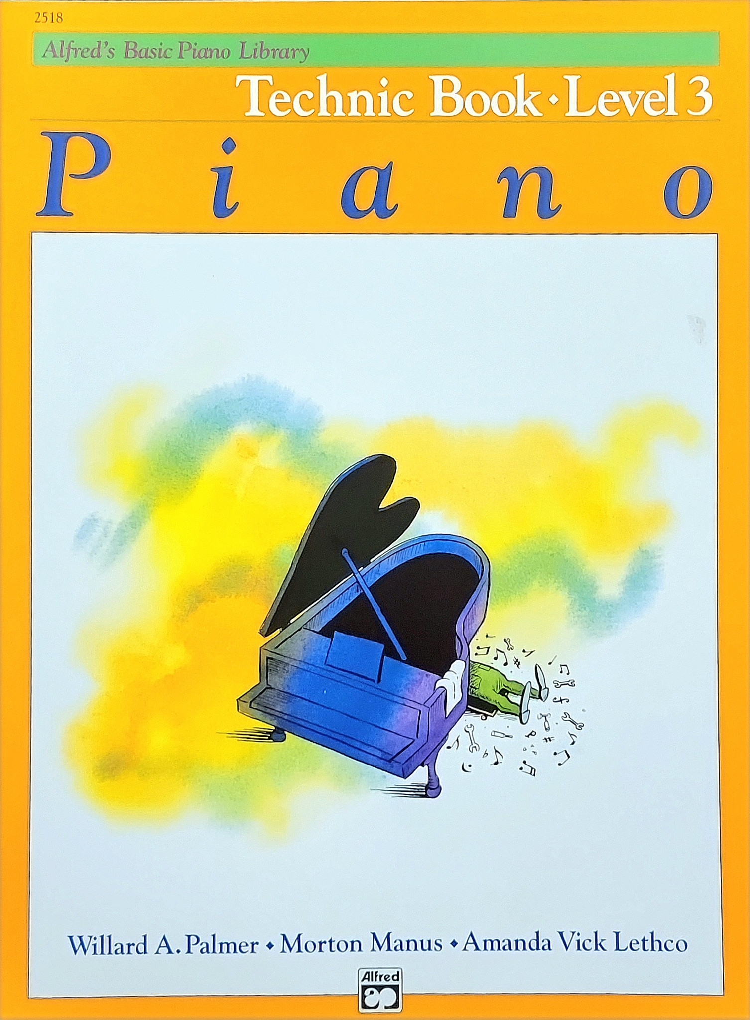 Alfred's Basic Piano Library Technic Book Level 3 at Piano Gallery Superstore