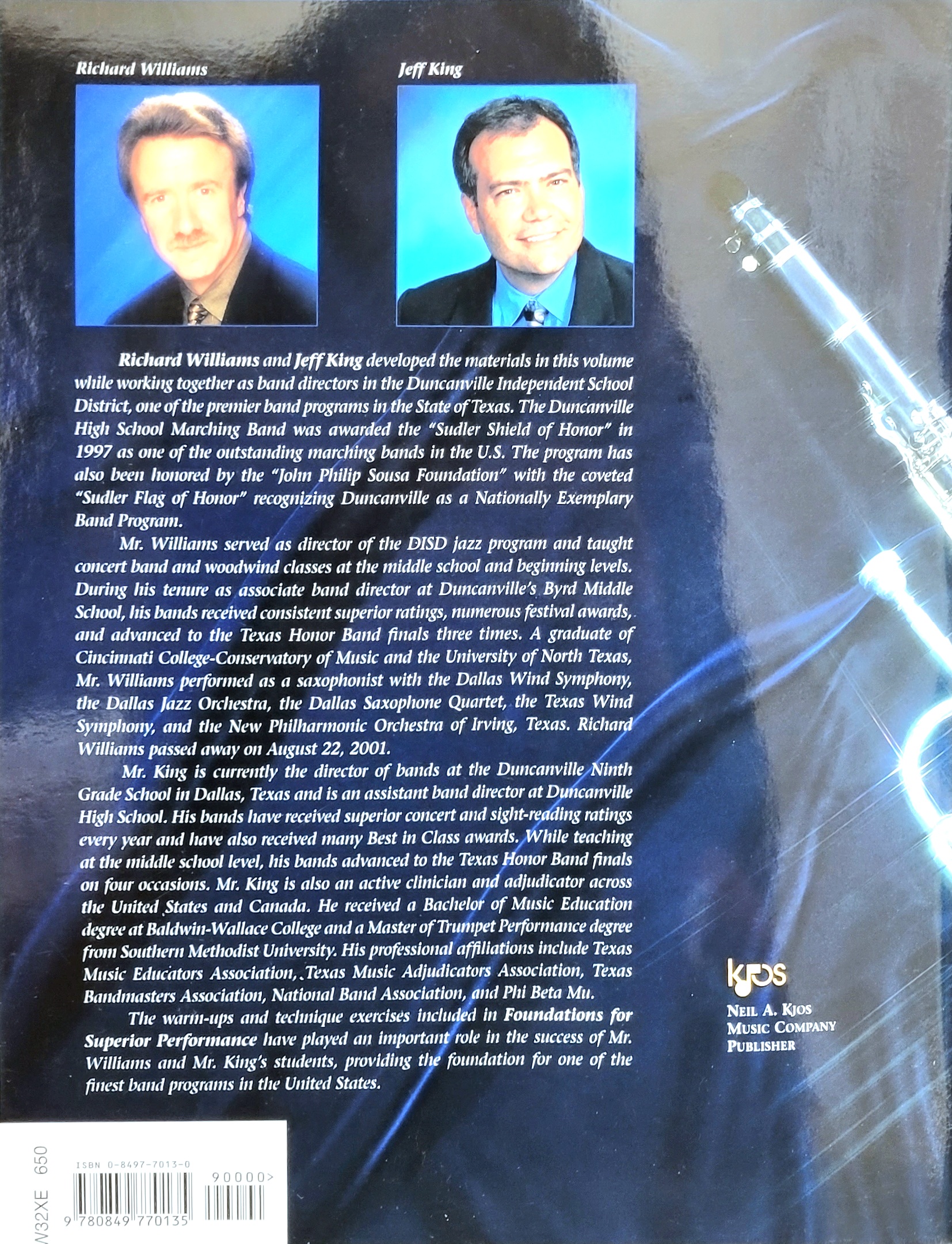Foundations for Superior Performance E Flat Alto Saxophone at Piano ...