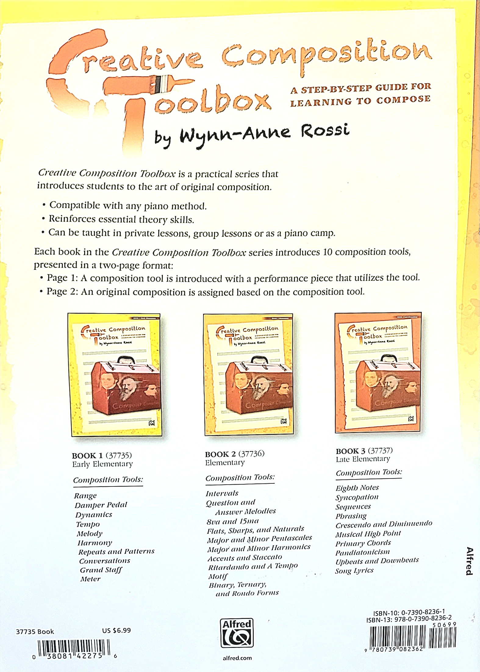 Create Composition Toolbox Book 1 At Piano Gallery Music Superstore