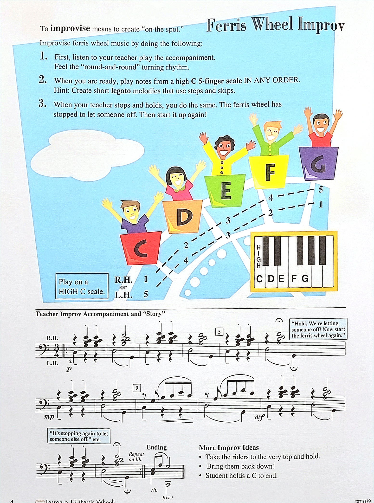 Faber Piano Adventures Theory Book Level 1 (2nd Edition) at Piano Gallery