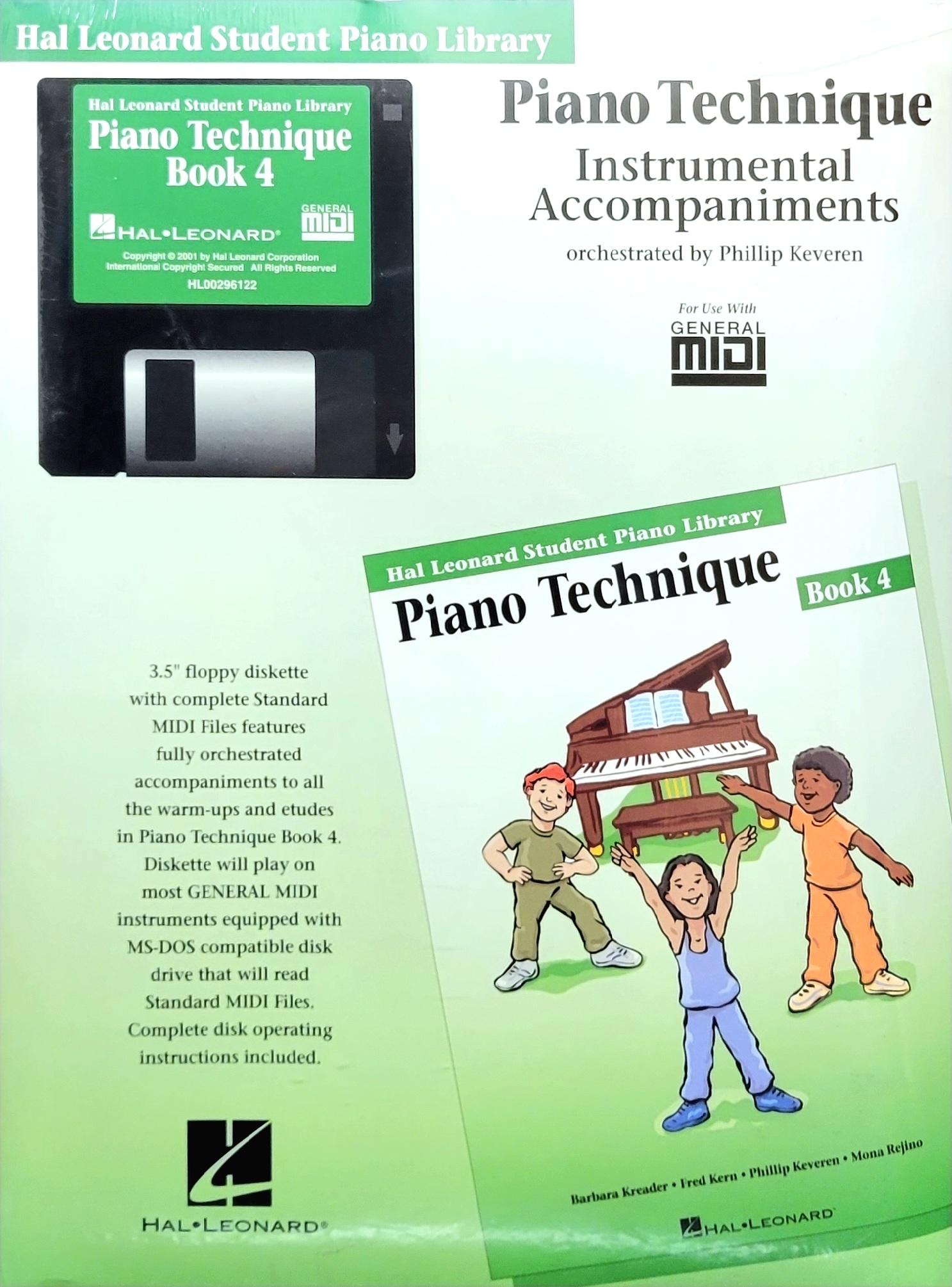 Piano Technique Instrumental Accompaniments for Book 4 MIDI at Piano ...
