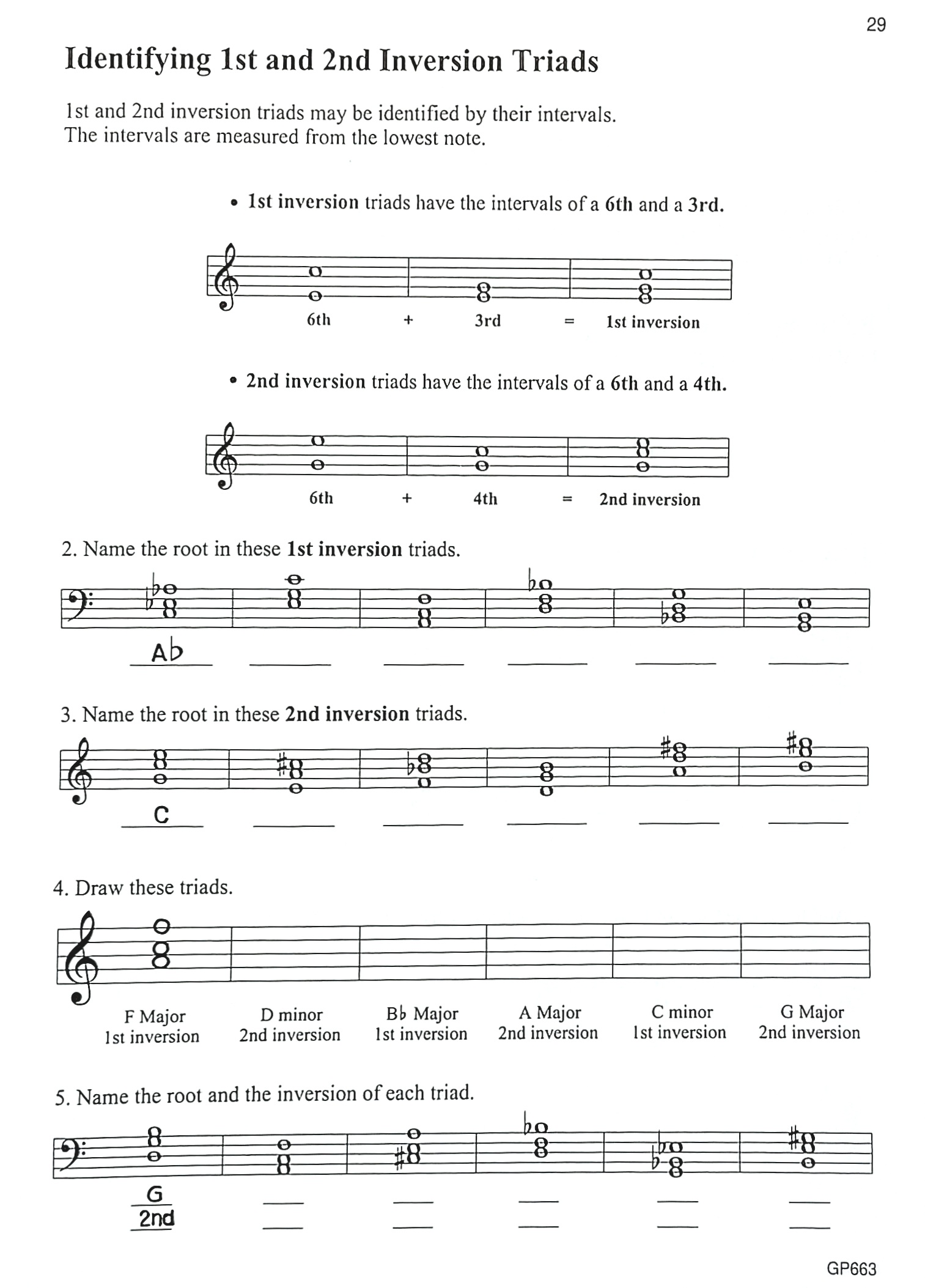 Fundamentals of Piano Theory Level Three at Piano Gallery