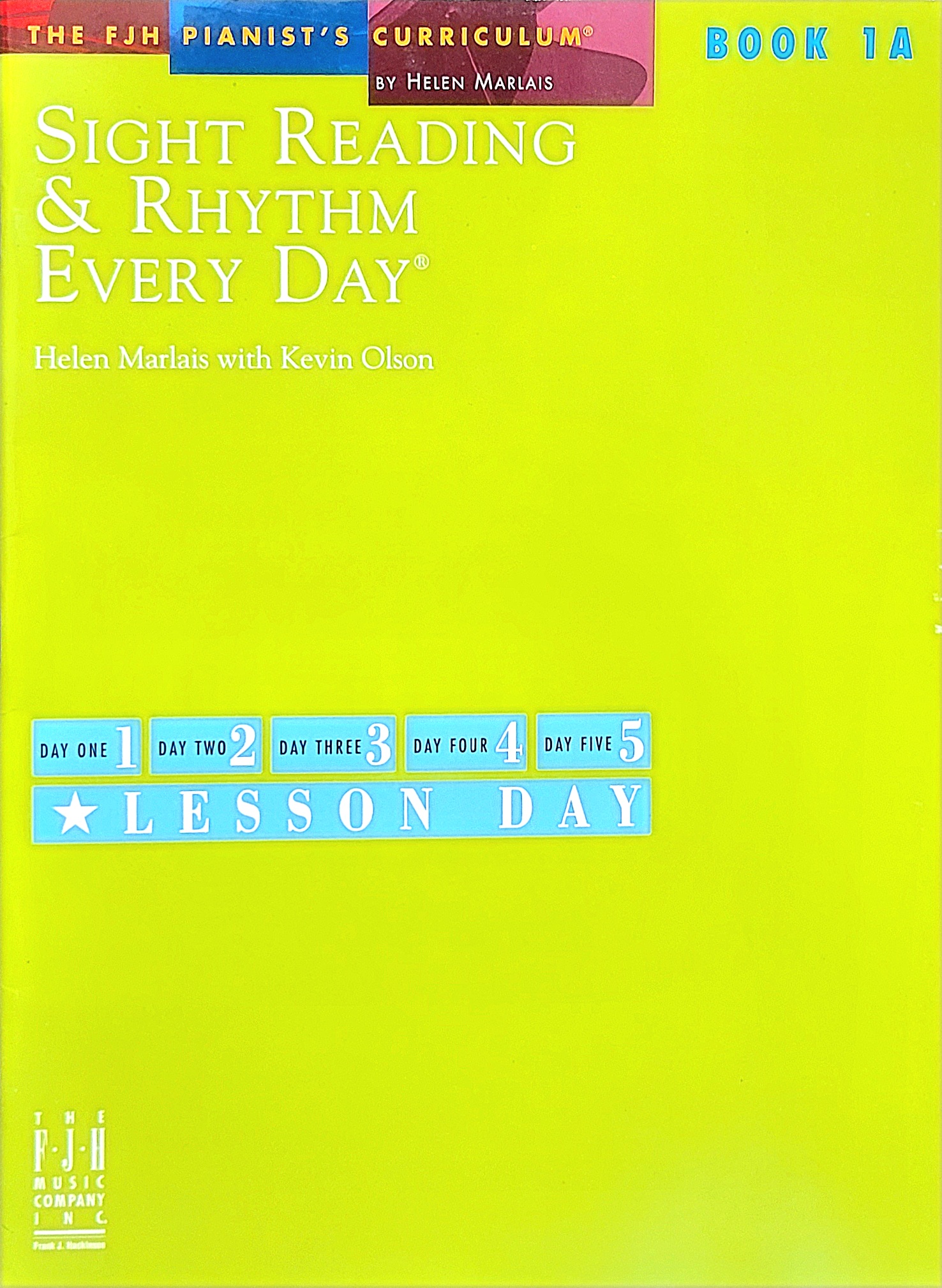 Sight Reading & Rhythm Every Day Book 1A at Piano Gallery