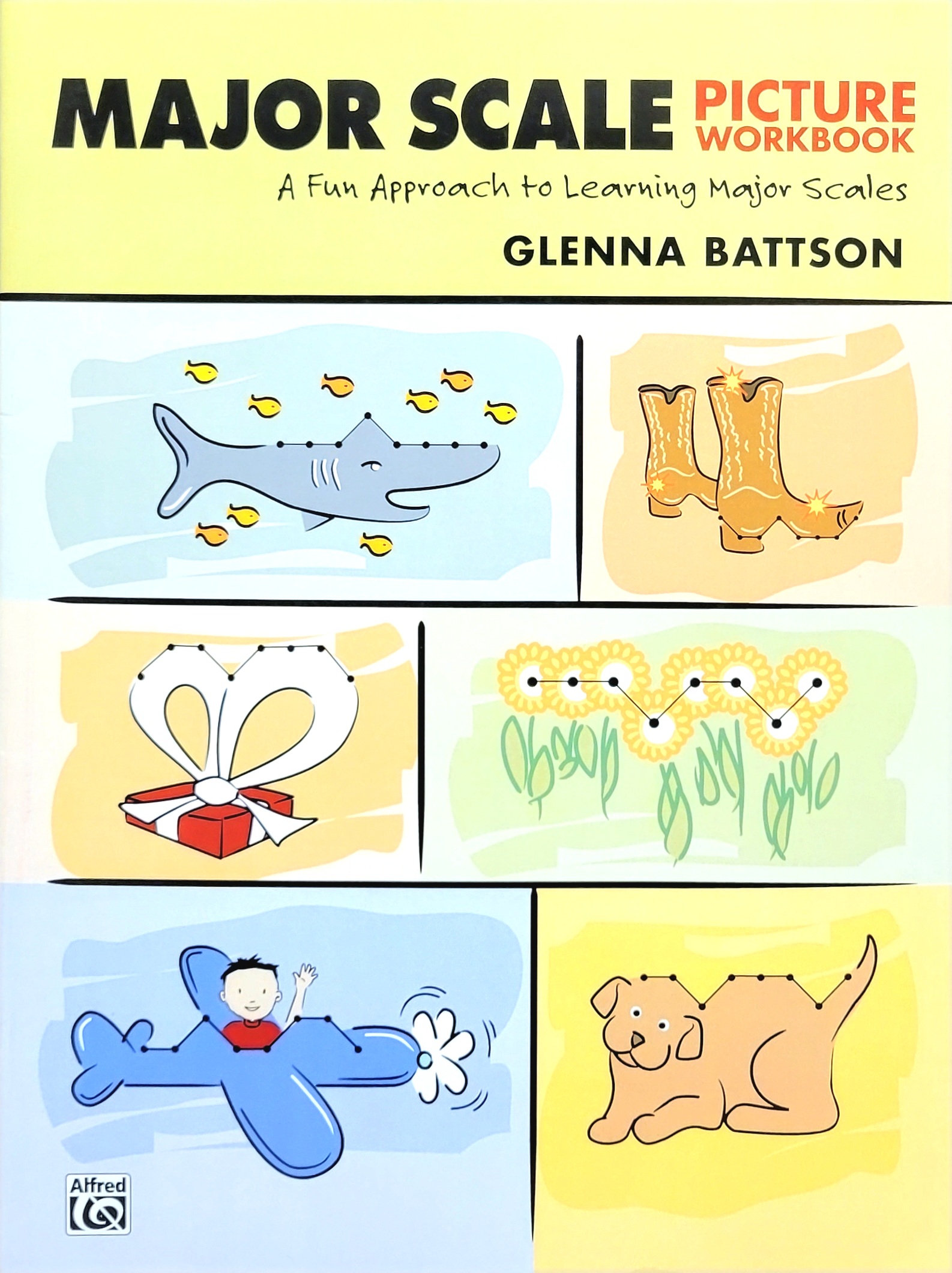 Major Scale Picture Workbook - Piano Gallery