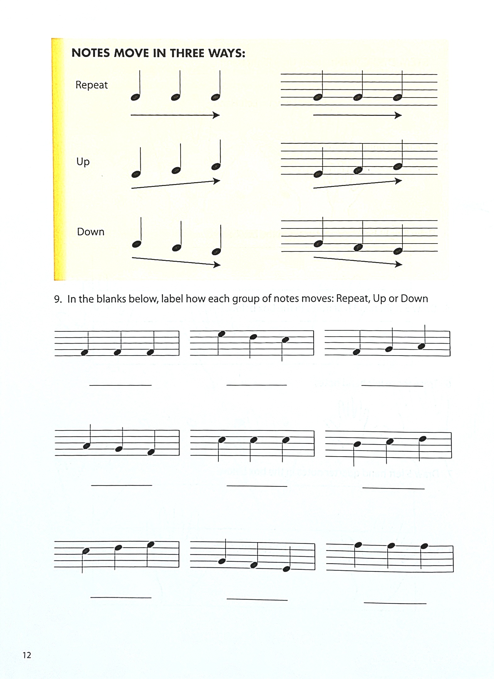 Piano Theory Level One Essential Elements Piano Gallery