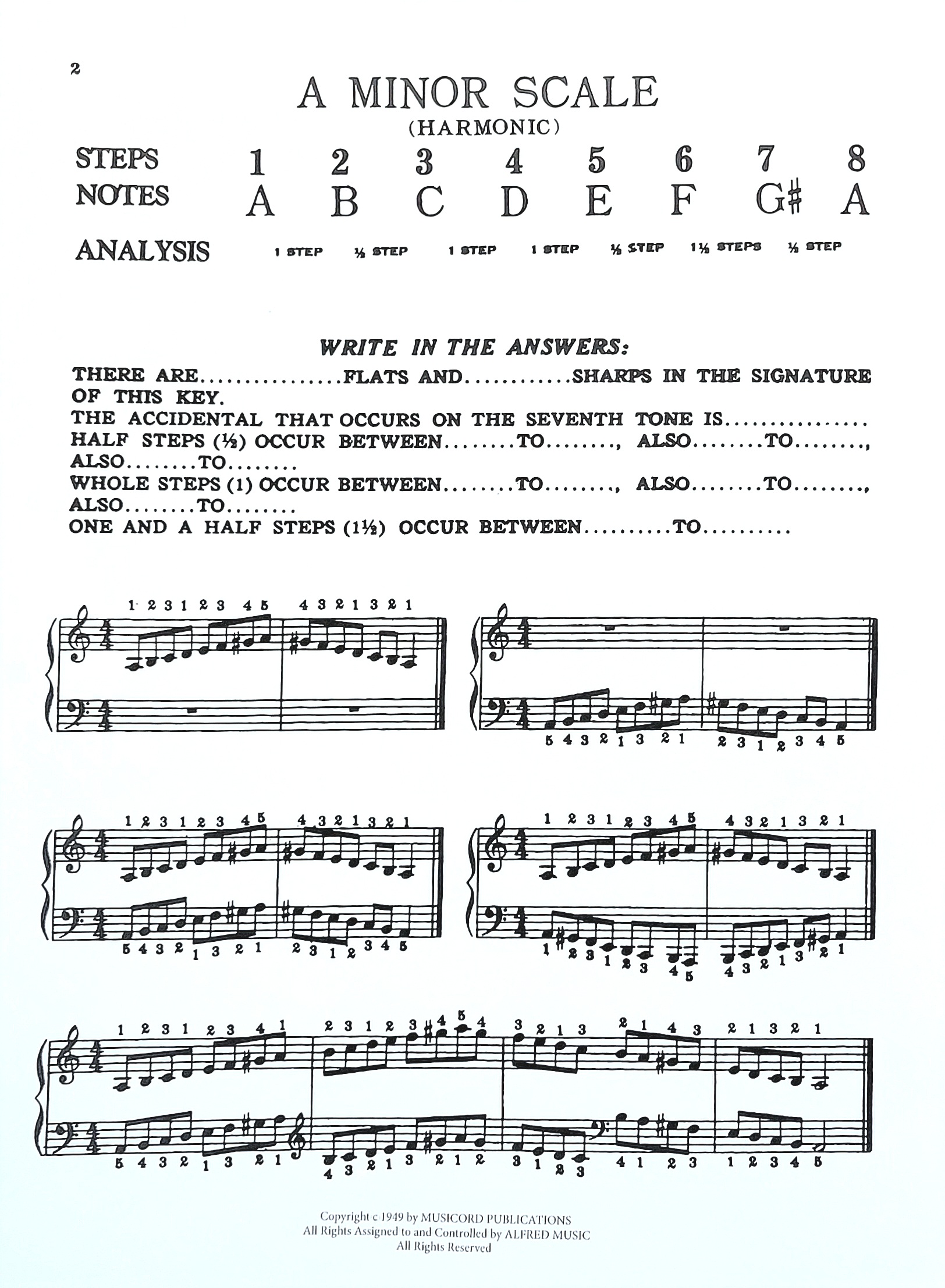 Scales and Chords are Fun - Book 2 - Piano Gallery