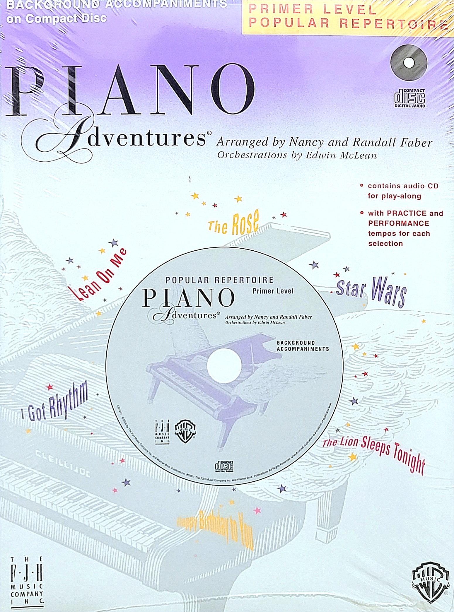 Piano Adventures - Primer Level - Popular Repertoire - CD - Piano Gallery