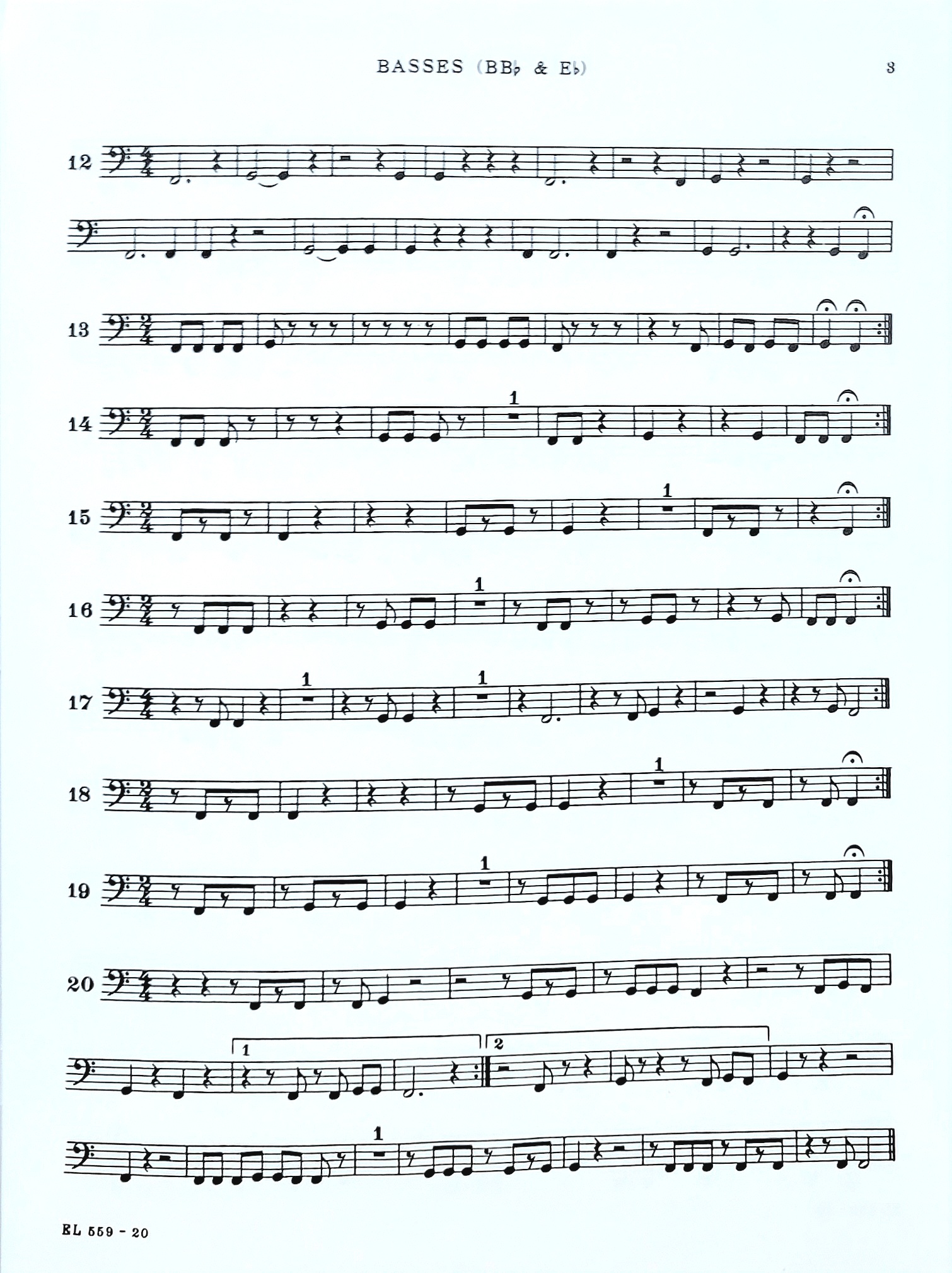 Rhythmic Rest Patterns 101 - Tuba - Piano Gallery