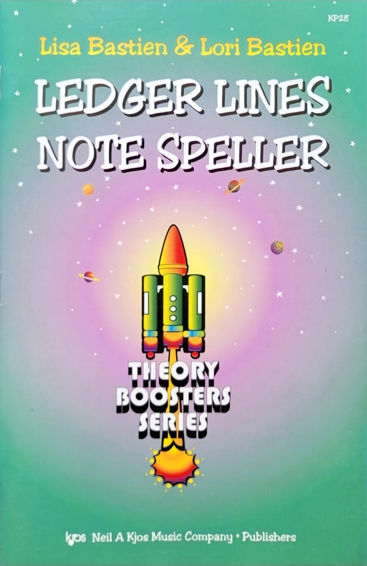 Bastien Theory Boosters Series - Ledger Lines Note Speller - Piano Gallery