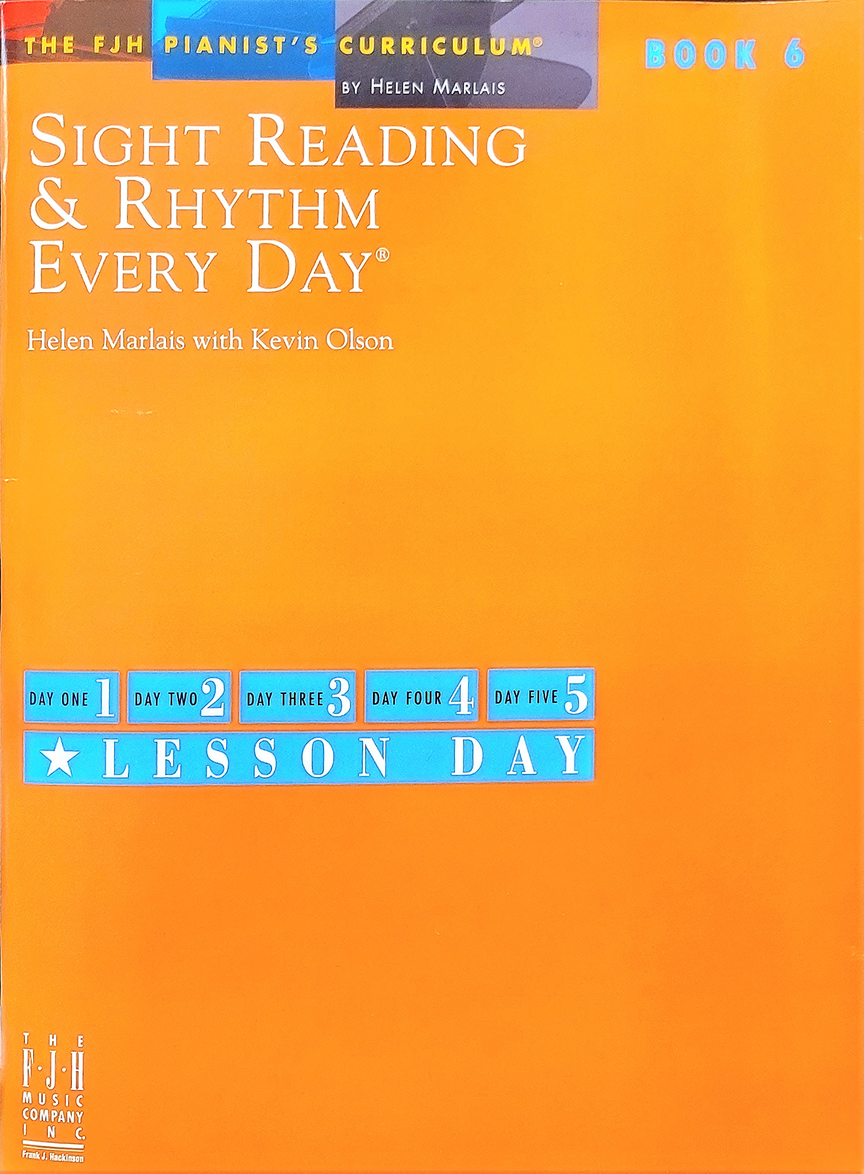 Sight Reading and Rhythm Every Day, Book 6 - Piano Gallery