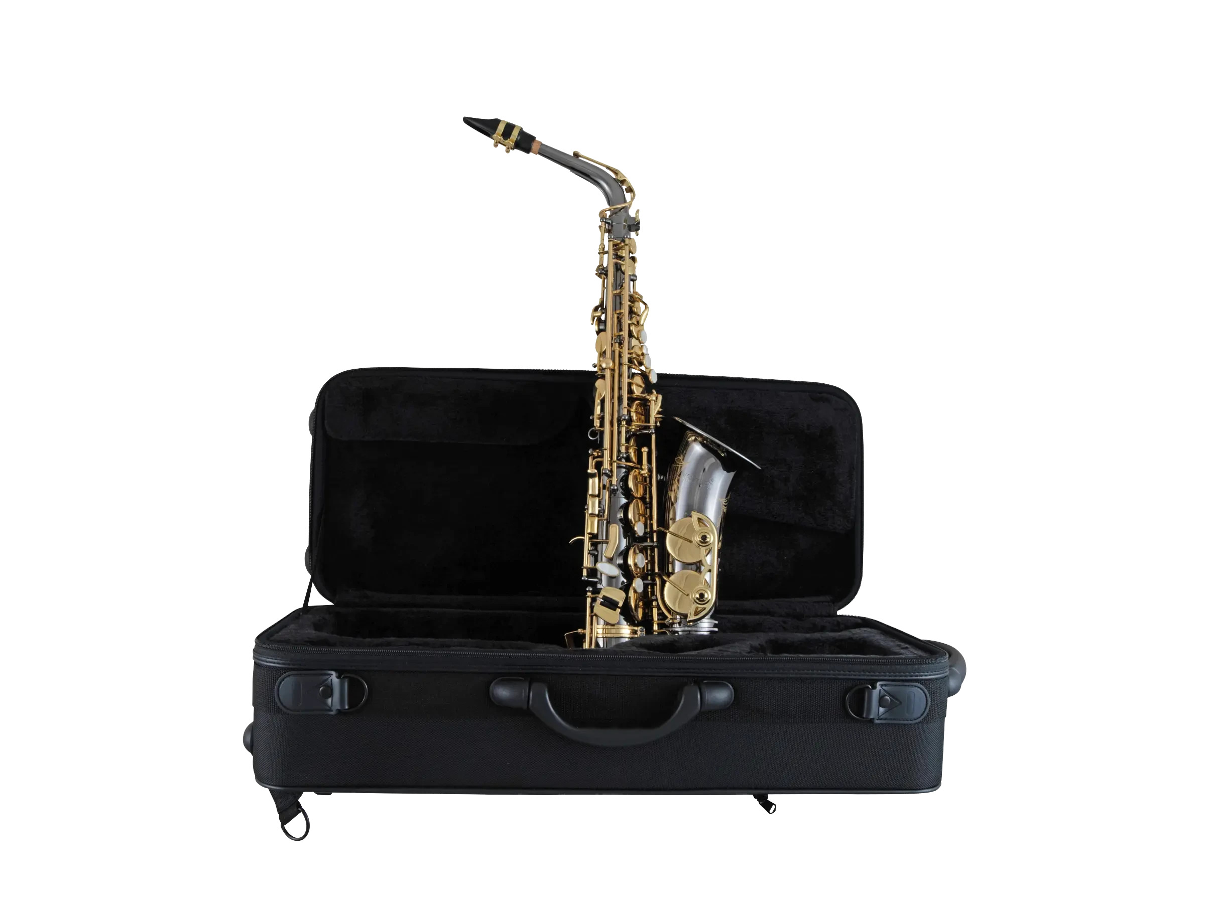 Shop Selmer SAS511 Eb Alto Saxophone - Black Nickel Intermediate ...