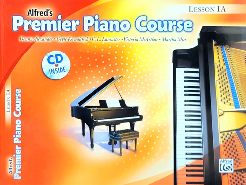 Alfred's Premier Piano Course Lesson 1A (w/CD) at Piano Gallery Music ...