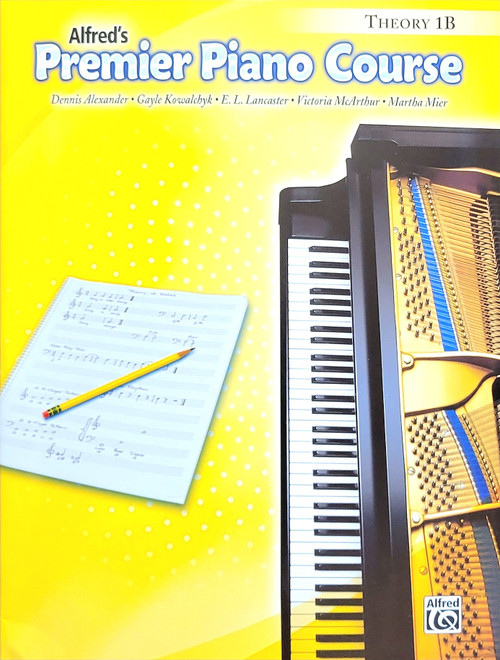 Alfred's Premier Piano Course Theory 1B at Piano Gallery Music Superstore