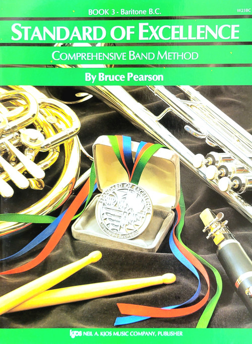 Standard of Excellence Book 3 Baritone B.C. at Piano Gallery Superstore