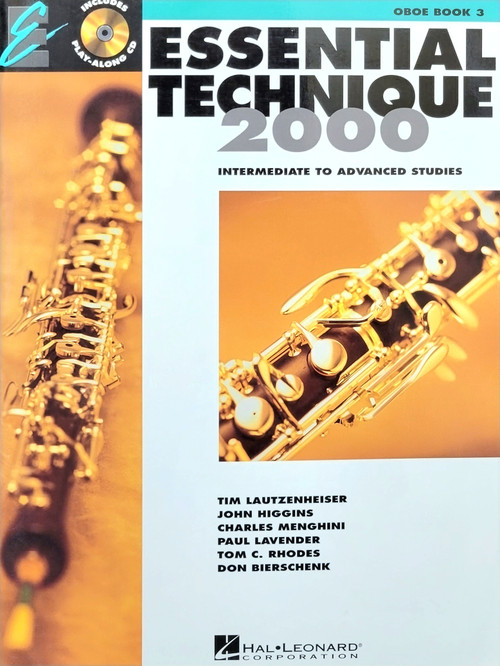 Essential Technique 2000 Intermediate/Advanced Oboe Book 3 (w/ CD) at ...