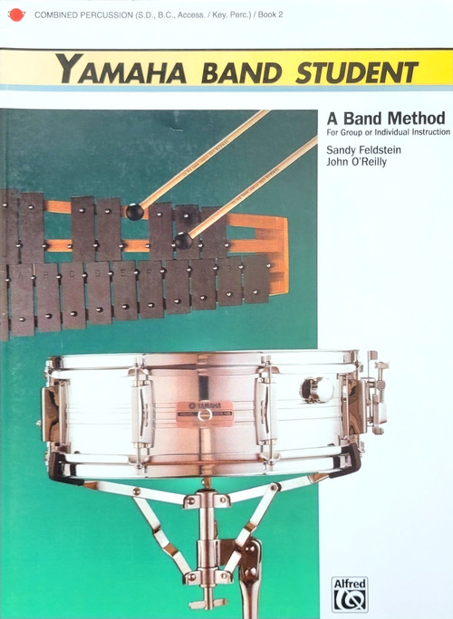 Yamaha Band Student Combined Percussion Book 2 at Piano Gallery Superstore