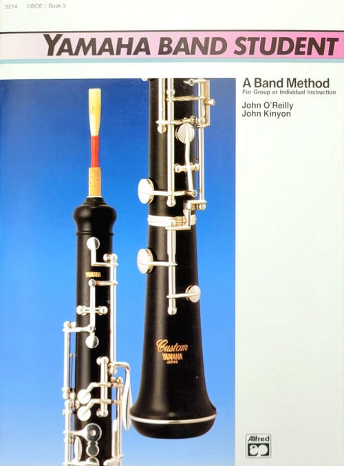 Yamaha Band Student Oboe Book 3 at Piano Gallery Superstore