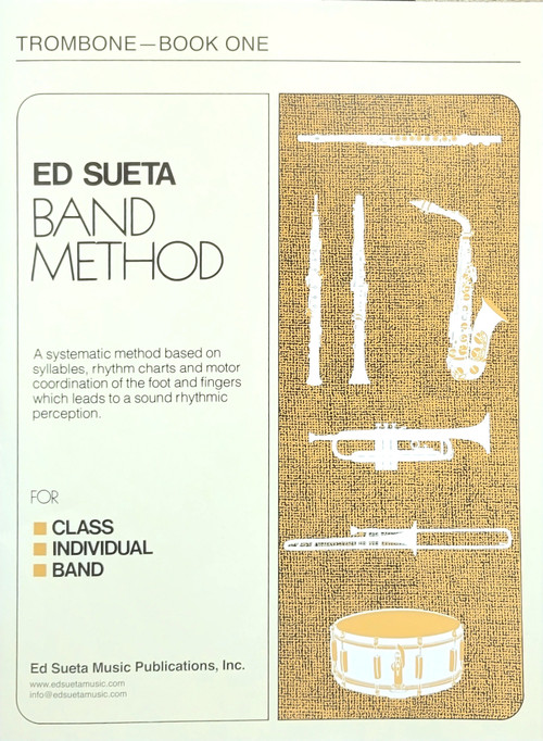 Ed Sueta Band Method Trombone Book 1 at Piano Gallery Superstore