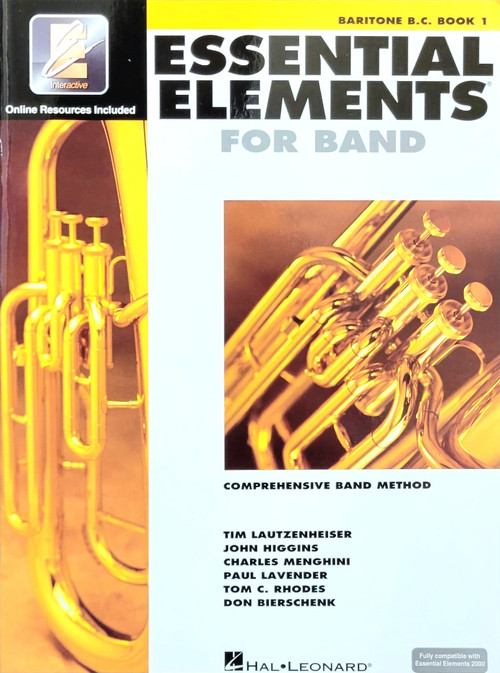 Essential Elements For Band Baritone B.C. Book 1 at Piano Gallery ...