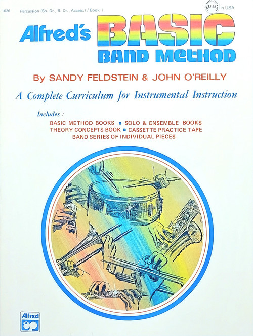 Alfred's Basic Band Method Percussion Book 1 at Piano Gallery Superstore