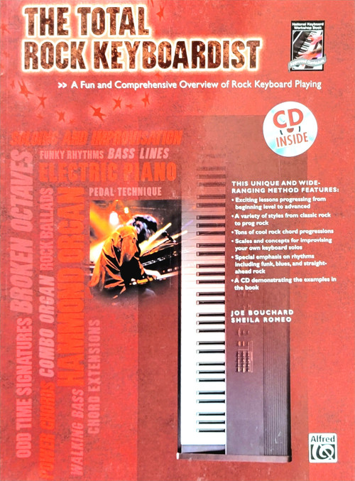 The Total Rock Keyboardist (w/ CD) at Piano Gallery Superstore