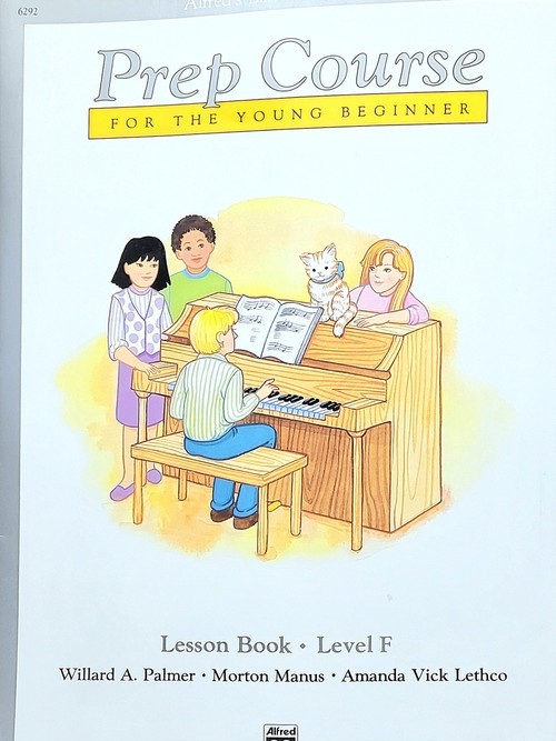 Alfred's Basic Piano Library Prep Course Lesson Book Level F at Piano ...