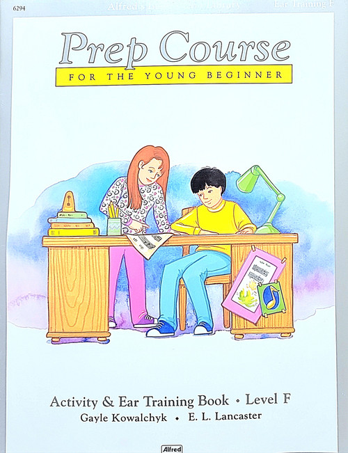Alfred's Basic Piano Library Prep Course Activity & Ear Training Book ...