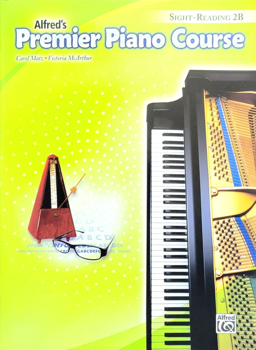Alfred's Premier Piano Course Sight-Reading 2B at Piano Gallery