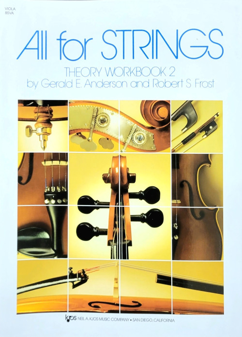 All for Strings Theory Workbook 2 Viola at Piano Gallery