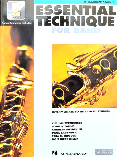 Essential Technique for Band Bb Clarinet Book 3 at Piano Gallery