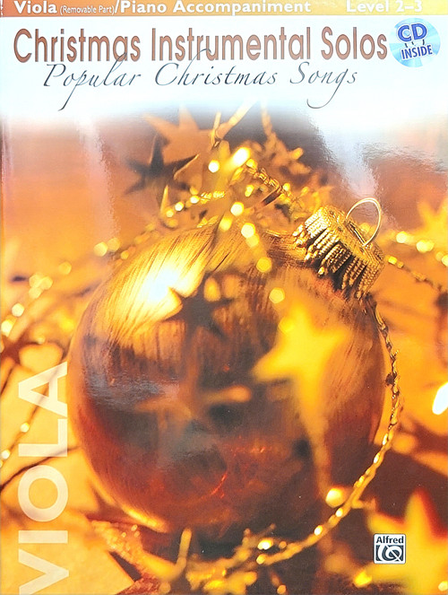 Christmas Instrumental Solos Popular Christmas Songs Viola/Piano ...