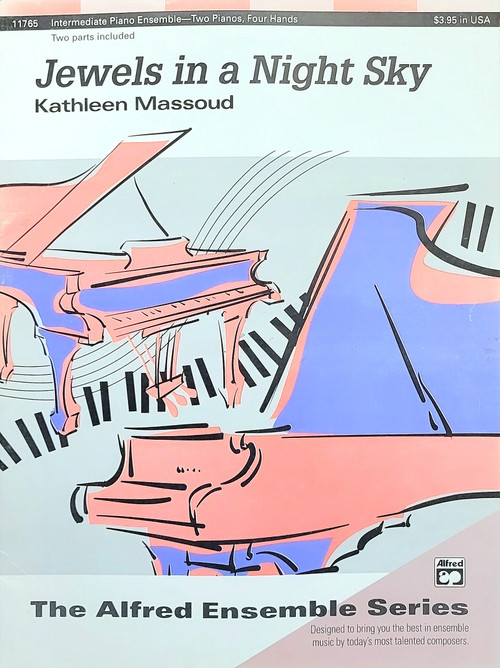 Jewels in a Night Sky - Kathleen Massoud - Piano Duet - Piano Gallery
