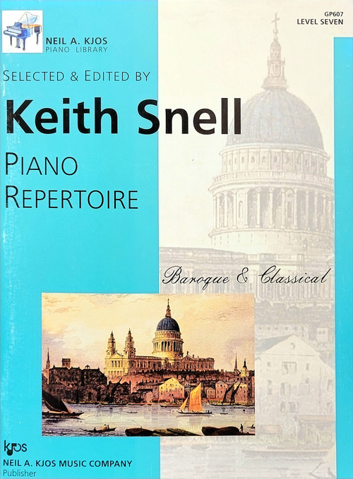 Keith Snell - Piano Repertoire - Baroque & Classical - Level Seven ...