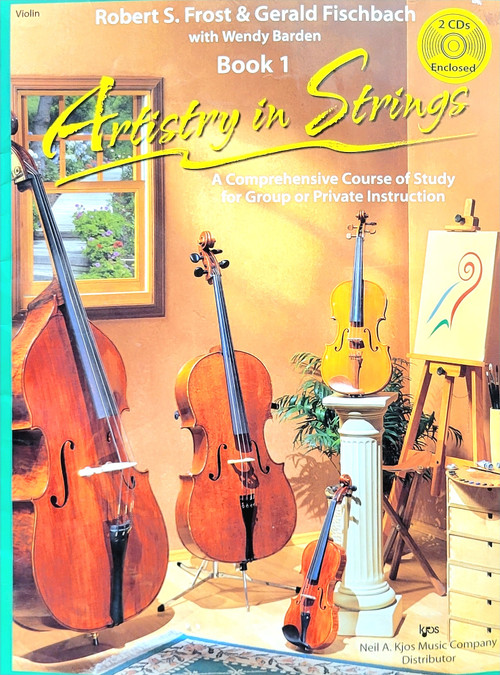 USED BOOK - Artistry in Strings - Book 1 - Violin - Piano Gallery