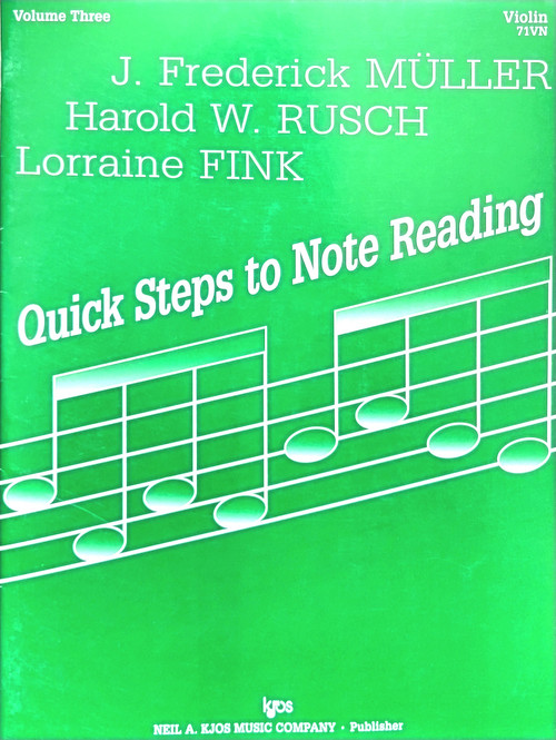 Quick Steps to Note Reading - Violin - Piano Gallery