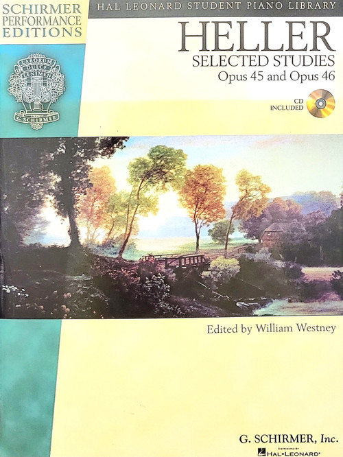 Heller Selected Studies - Opus 45 and Opus 46 - with CD - Piano Gallery