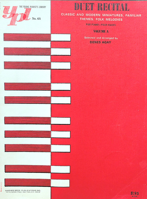 USED BOOK - Duet Recital - Classic and Modern Miniatures, Familiar ...