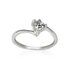 Ring - CZ Triangle - inspired living