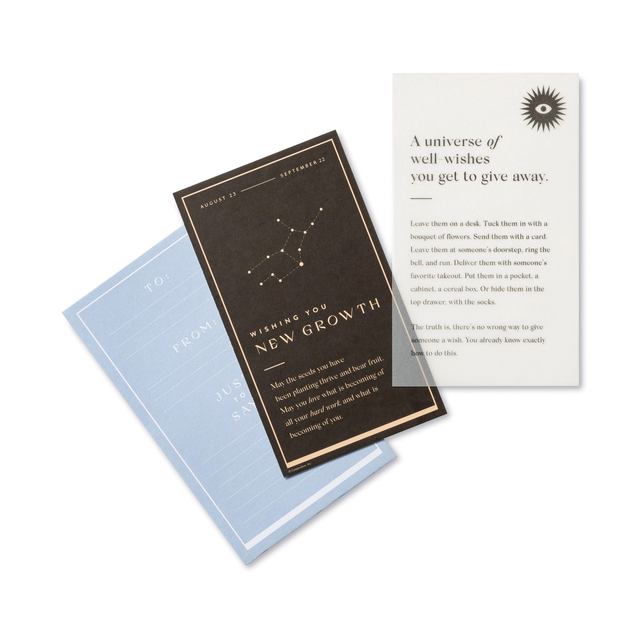 Cards - Cosmic Well Wishes - inspired living