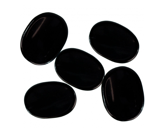 Worry Stone - Black Obsidian - inspired living