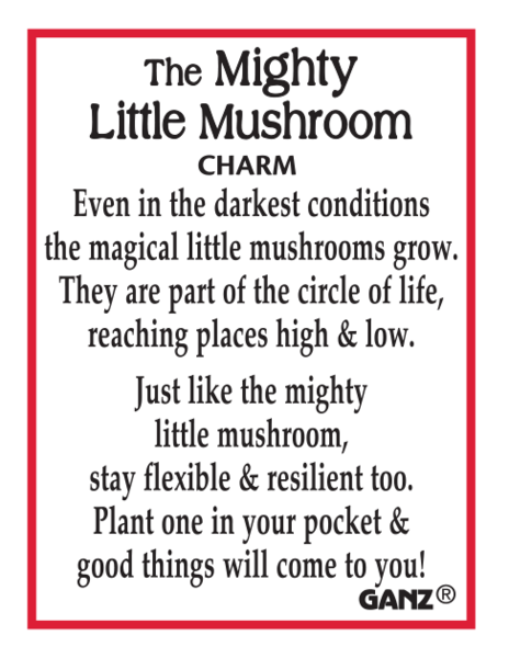 Token - Mighty Little Mushroom - inspired living