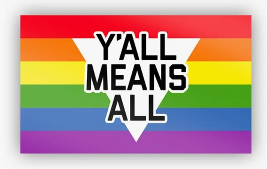 Sticker - Y'all Mean All - inspired living