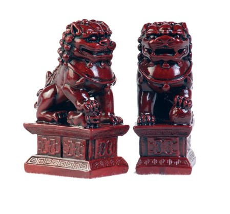 Fu Dogs - 6"/Red - inspired living