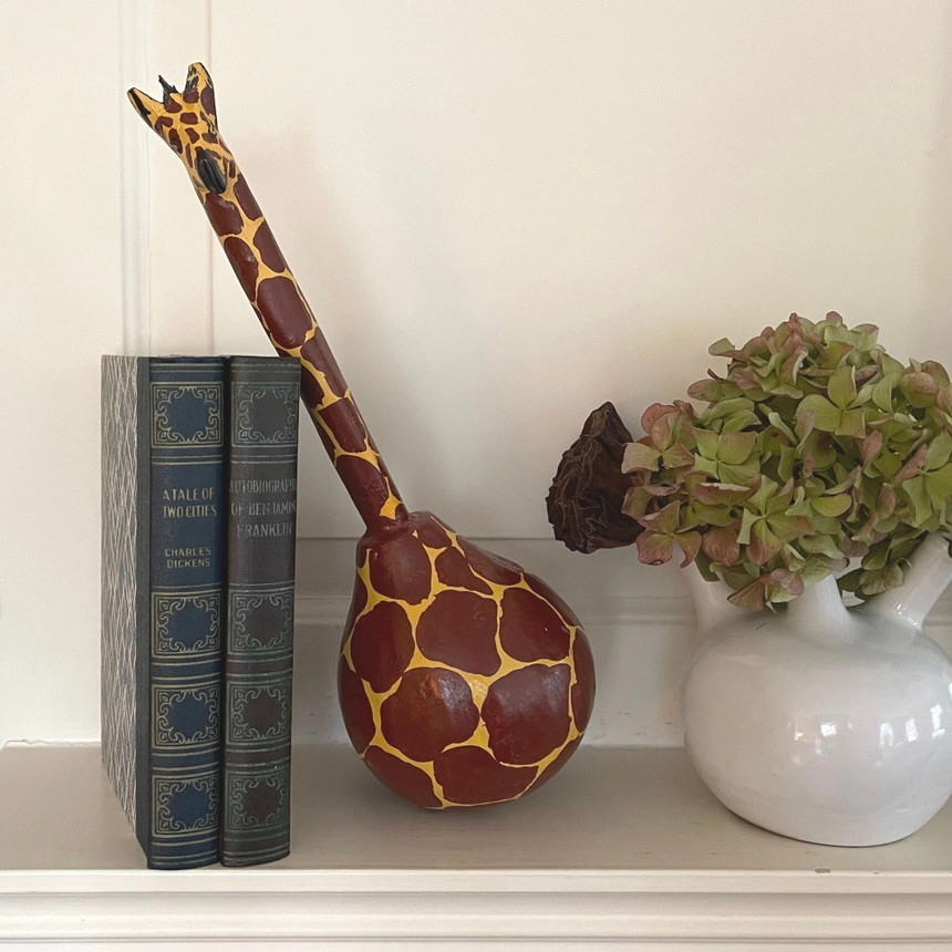 Instrument - Gourd Shaker/Giraffe - inspired living
