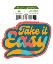 Sticker - Take it Easy - inspired living